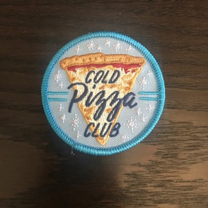 Cold Pizza Club Patch - Etsy