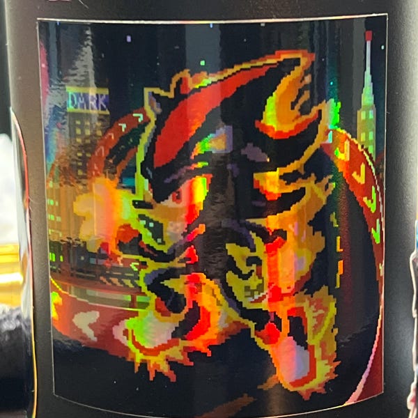 Cyber Vibes Holographic Sticker || Y2K , Cyberpunk Sticker, Neon Lights ...