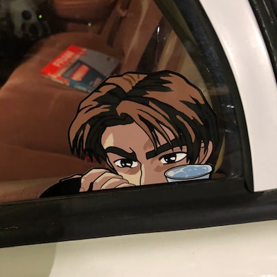 Initial D the Mt Akina Sticker Pack Includes Takumi, Bunta, and Itsuki ...