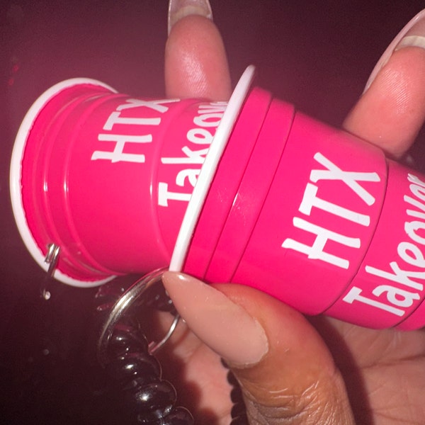 12 Hot Pink Shot Cups With Bracelets, 2 Ounce Shot Cups With Wristlet ...