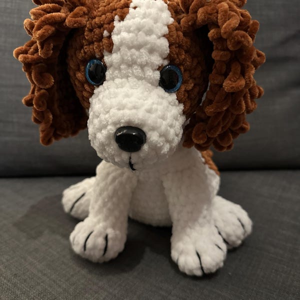 Amigurumi Pattern Spaniel Dog/ Crochet Pattern Spaniel Puppy/ English ...
