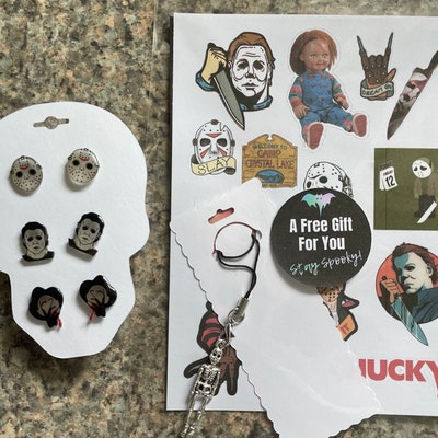 Jason Voorhees Black Christmas Stocking Horror Slasher Movie - Etsy