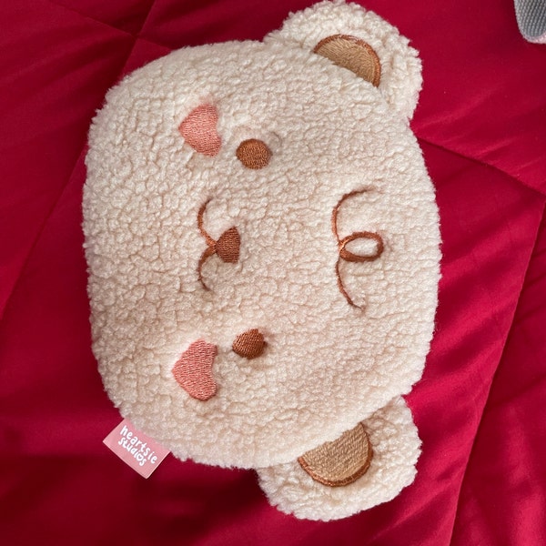 Choco Bear Plush Coin Purse | Kawaii Bear Bag, Plush Purse, Plush Coin ...