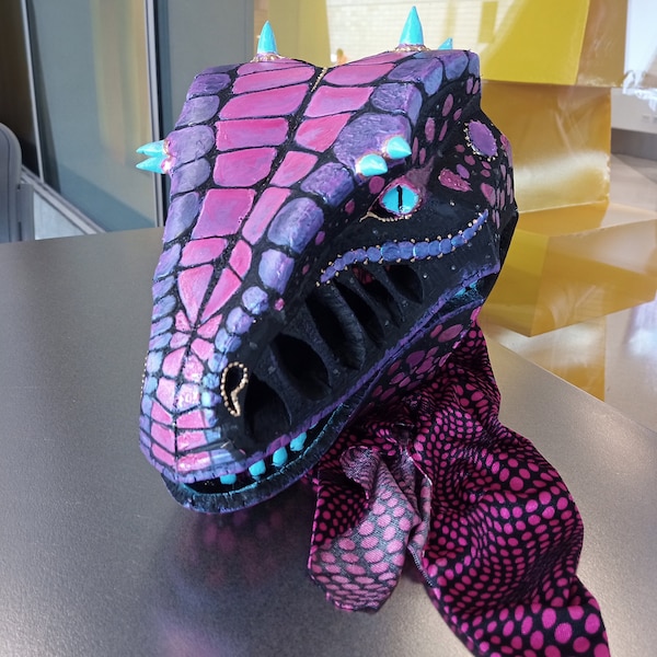 Raptor Mask **digital Pattern** for EVA Foam *video Tutorial on Youtube ...