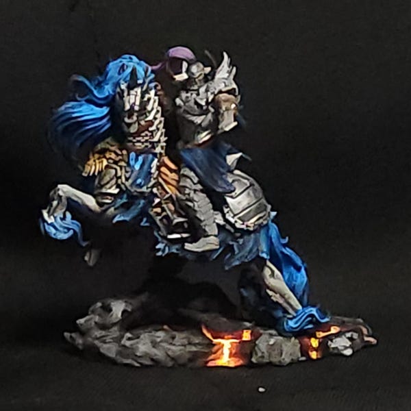 Paladin Knight Templar on Armored Giant Bear, Fighter Cavalier PC NPC ...