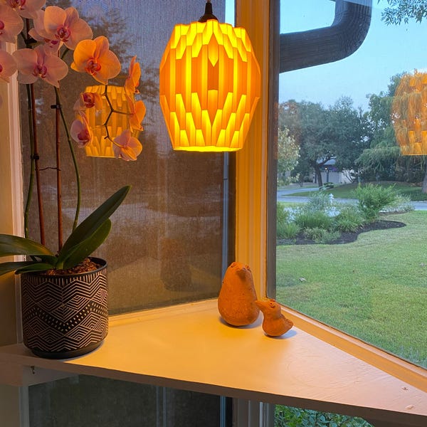 Sci-fi Wasabi Custom Table Lamp With Dimming Warm Edison Bulb Modlamp ...