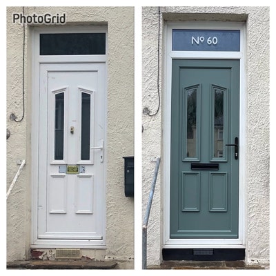 Personalised Classic Door Number Decal House Number Decal Sticker - Etsy