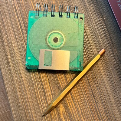 Wee Mini Notebook Handmade Black Leather Stocking - Etsy