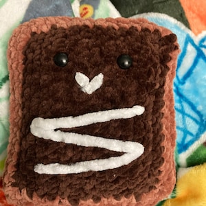 Toaster Pastry Crochet Pattern, No-sew, Crochet Pillow Pattern, Crochet ...