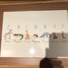 NAME ANIMAL PRINT A4/A3- Kids Name Art- Nursery Wall Art- Name ...