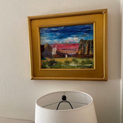 4.25 Gold Fancy Gold Ornate Picture Frame Photo Art - Etsy