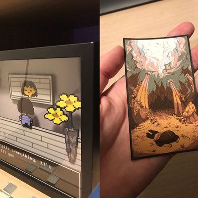 Omori Big Diorama 10x10 Shadox Box Art Omori Game Room Decor Gift for ...