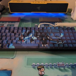 Blue Pottery Goblin-designed 65 Keyboard - Etsy