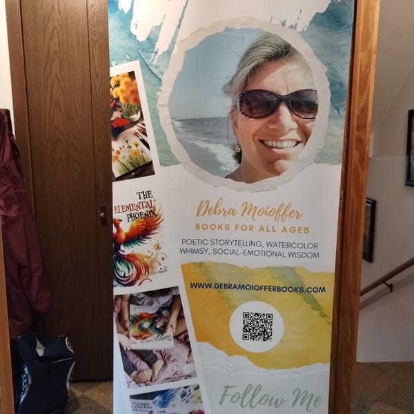 Romance Author Retractable Banner Template: Book Signing Event (canva ...