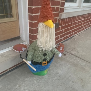 Fireman Geese Goose Outfit Crochet Lawn Geese Clothes Outdoor | Etsy