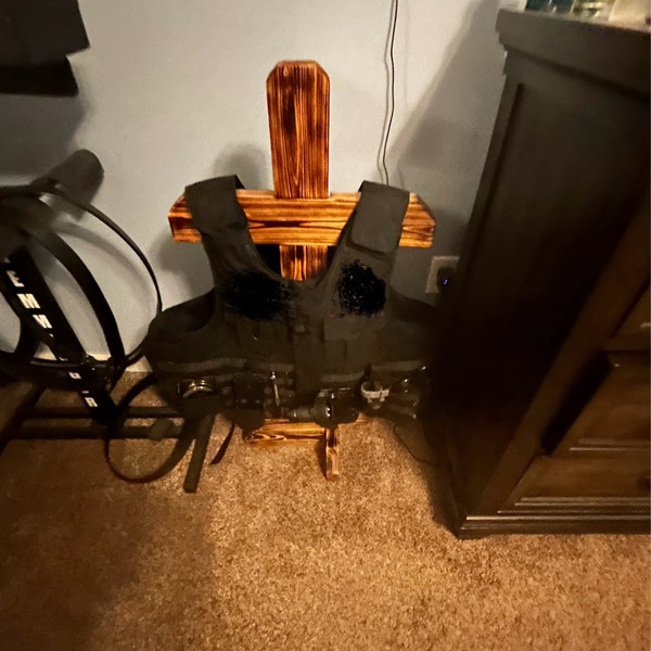 Police/military Gear Rack, Known as a Flak Rack! Veteran Owned ...