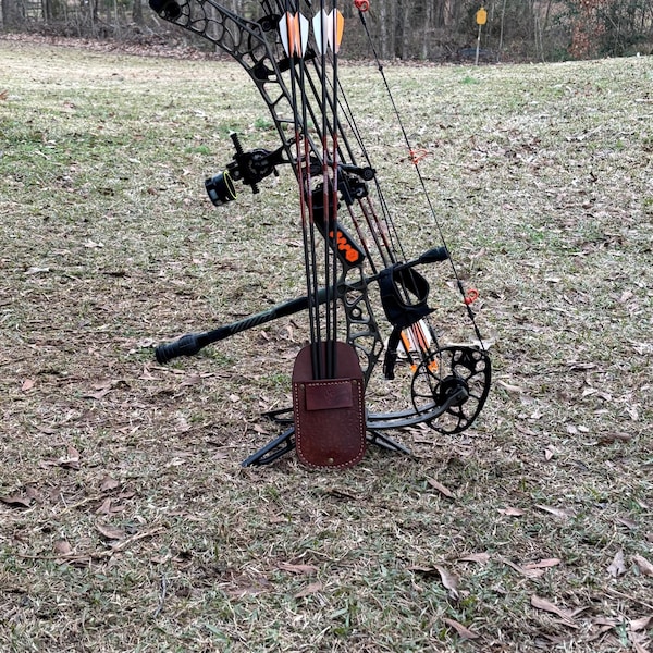 Leather Archery Target Quiver With or Without Accessory Pouch - Etsy