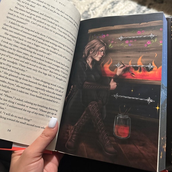 ACOTAR Starfall Page Overlays Mini Set From A Court of Mist and Fury by ...