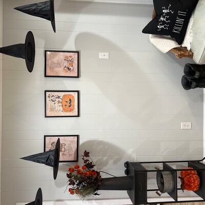 Rustic Farmhouse Halloween Decor, Set of 3 Vintage Art Prints - Etsy