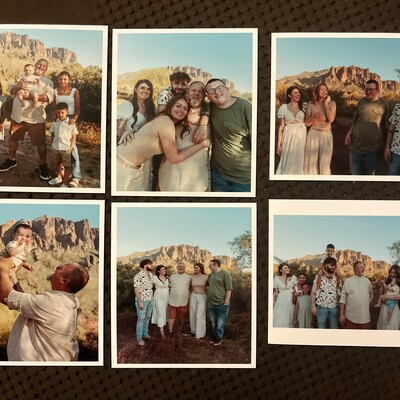 Scrapbook With 80 Black Pages Personalized Photo Included Black ...