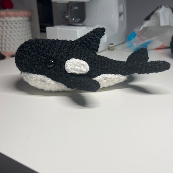 PATTERN: Oreo the Orca Pattern - Amigurumi Orca Pattern - Crochet ...