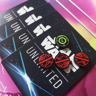 Imperial Assault Compatible, Acrylic Crate Tokens - Etsy