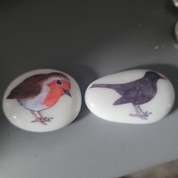 Robin, Friendship, Good Luck, Keepsake, Stone, Gift, Present, Momento ...