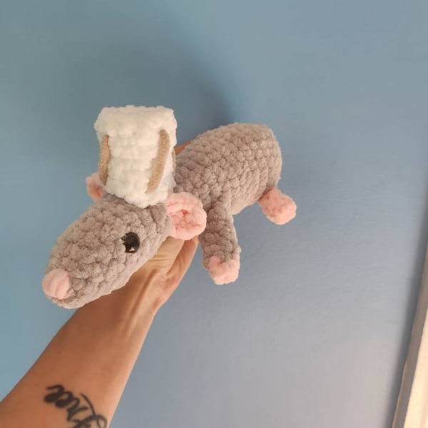 Ratatouille Headband Crochet Pattern: Amigurumi Tutorial (PDF) - Etsy