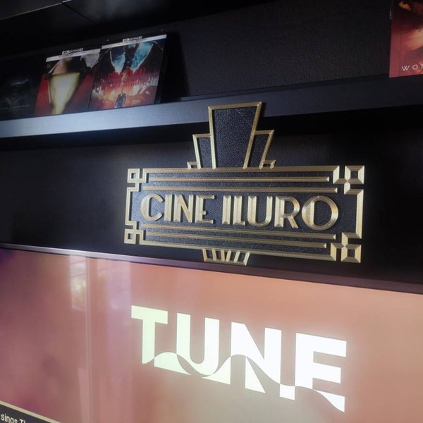 Custom Art Deco Sign Decor Home Art Deco 3D Printed Decoration Interior ...