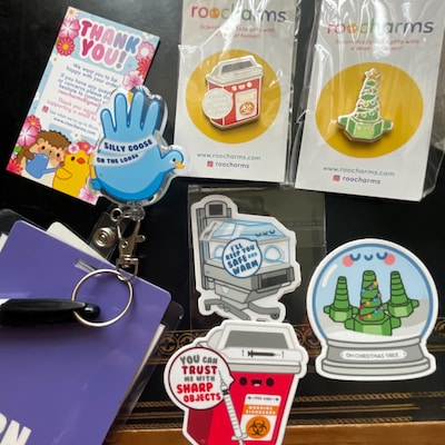 Blood Bag Transparent Vinyl Sticker, Nursing Student, Nurse Gift ...