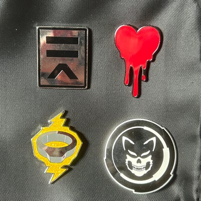 Hard Enamel Pin Metal Strade Patch - Etsy