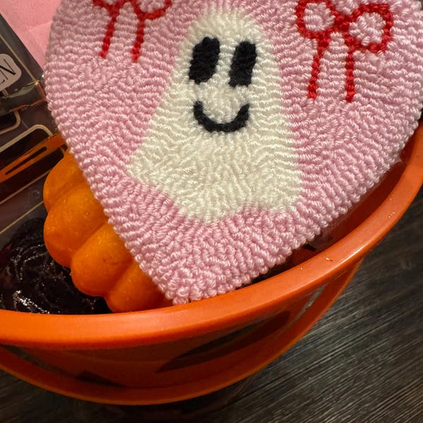 Halloween Coaster, Halloween Ghost Coaster, Scary Decor, Halloween Gift ...