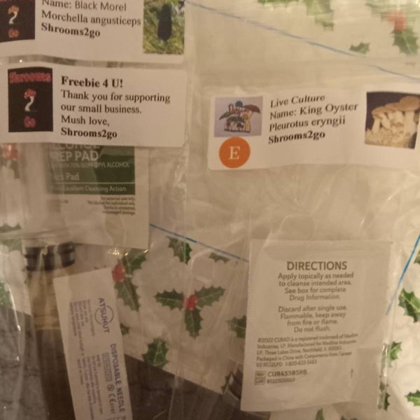 10 Mycology Sterile Syringe Kit - Etsy