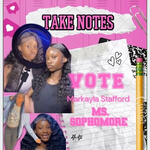 Be A Smartie Flyer, Campaign Flyer, Vote Homecoming Queen Flyer ...