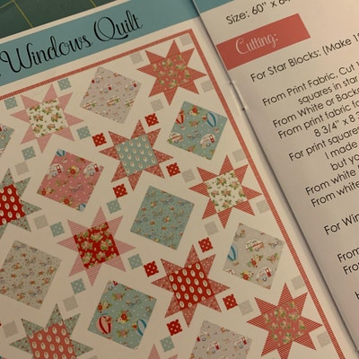 Stars and Windows PAPER Quilt Pattern - Etsy