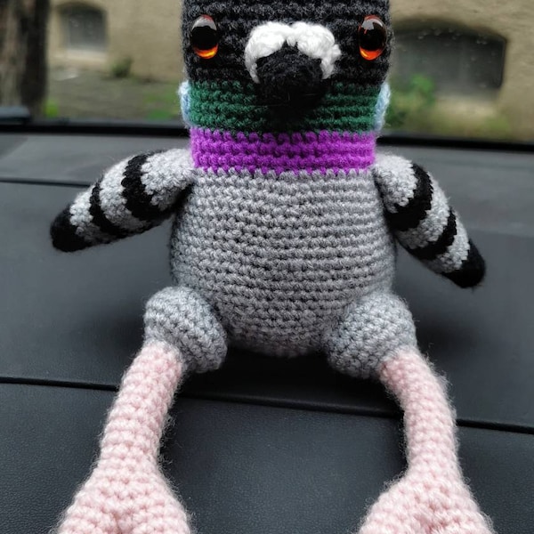 AMIGURUMI CROCHET PATTERN • Patty Pigeon • Amigurumi Pattern • Duif ...