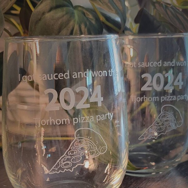 Custom Designed Glasses, Custom Logo Glass, Etched Glassware Gift ...
