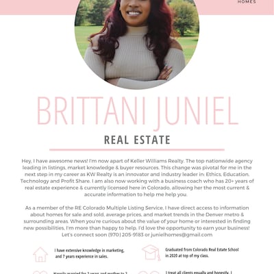 Realtor Recruiting Flyer Real Estate Team Flyer Real Estate Marketing ...