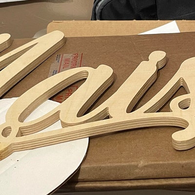 Stacked Custom Name Sign Wood Name Sign Nursery Sign - Etsy