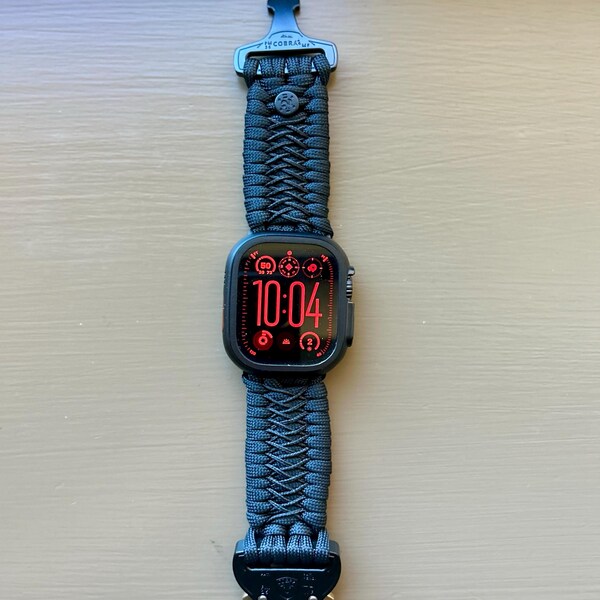 Personalized Paracord Watch Band for Apple Watch Series 1, 2, 3, 4, 5 ...