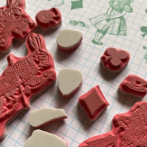 FINE CRACKLE Realistic Crackle Paint CLING Rubber Stamp by Cherry Pie ...