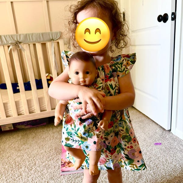 Ruffled Linen Baby Bonnet Girl, Ivory, Dusty Pink, Dusty Blue Ruffle ...