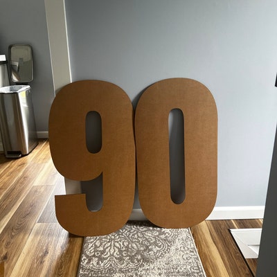 Large Cardboard Numbers Large Cardboard Letters Flat Cardboard Letters ...