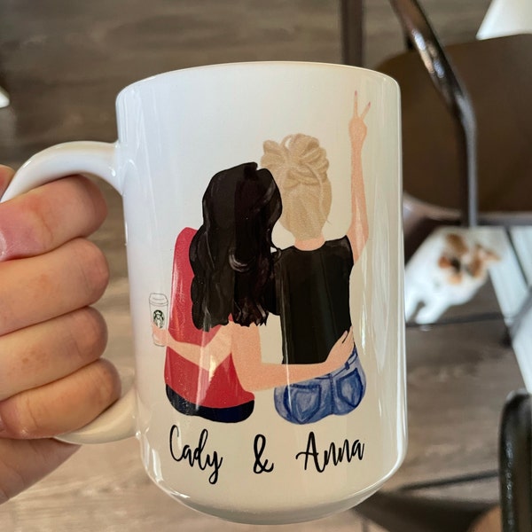 Custom You're My Person Mug, Pick Your Hair Mug, Personalized Coffee ...