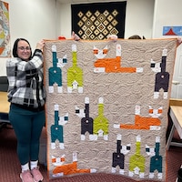 Catholes Quilt Pattern PDF Instant Download Modern Patchwork ...