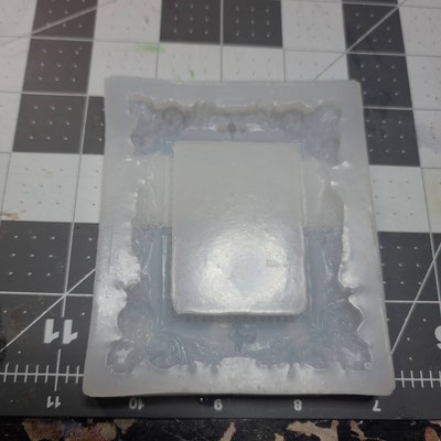 Shiny Rectangular Picture Photo Frame Resin Mold Resin, UV Resin, Resin ...