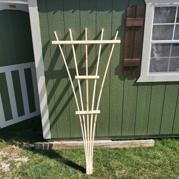 Garden Fan Trellis and Obelisk Plan Bundle / Garden Fan Trellis ...