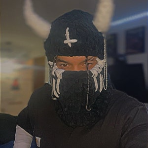 Kitty Cat Balaclava Ski Mask , Helmet Cover and Helmet Protector, Cat ...