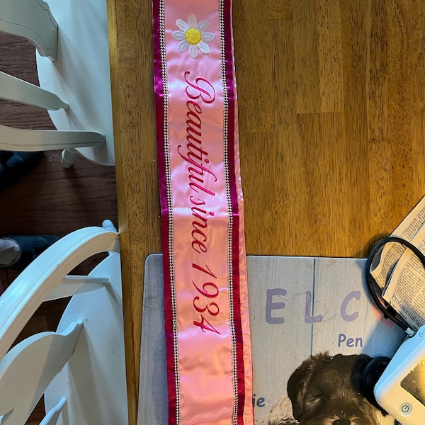 Customize Sash Bridesmaid Sash Custom Bridal Lace Sash Custom Border ...