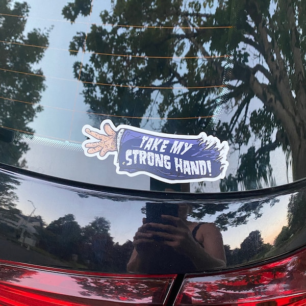 Take My Strong Hand! Scary Movie 2 Die Cut Sticker - Etsy